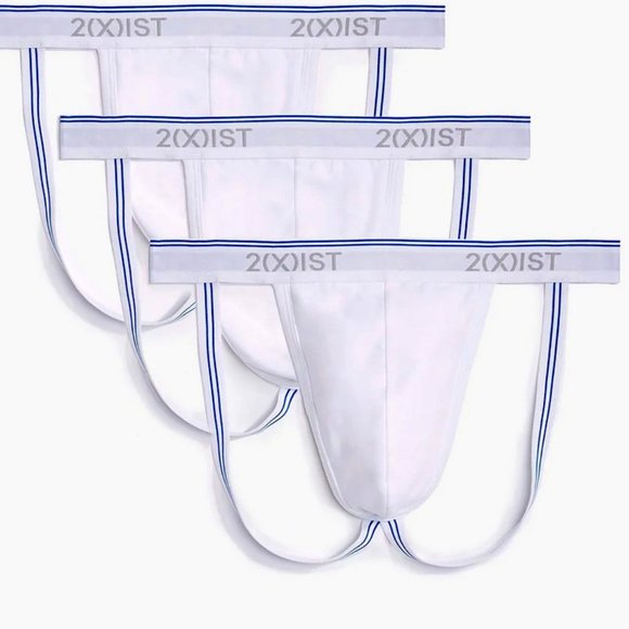 2xist | Underwear & Socks | 2xist 3pack Stretch Core Jockstraps White ...